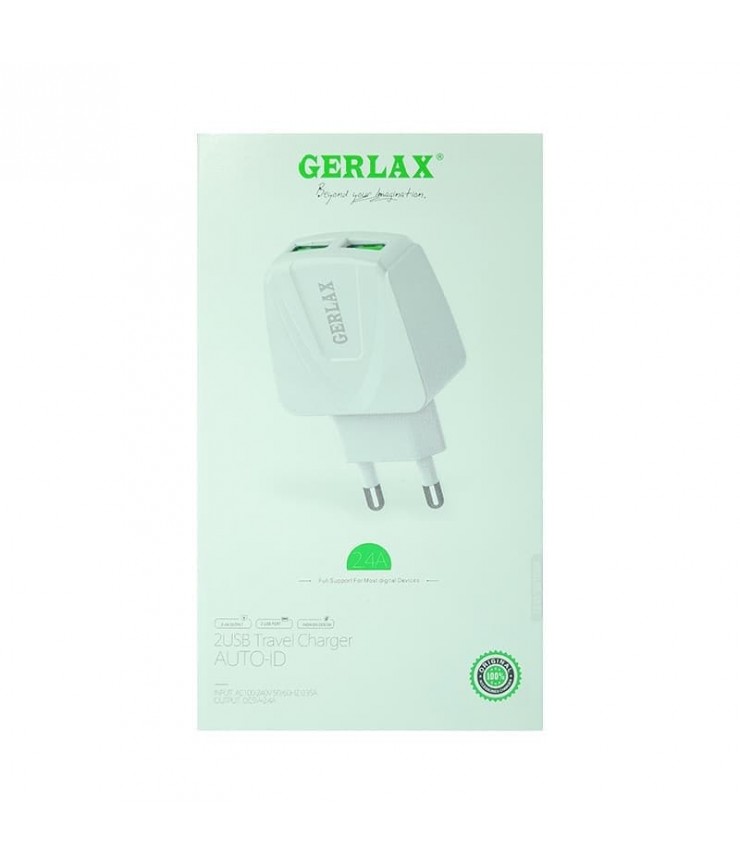 فروشگاه کالای دیجیتال الماس کویر » شارژر Gerlax مدل GA-07 به همراه کابل ...